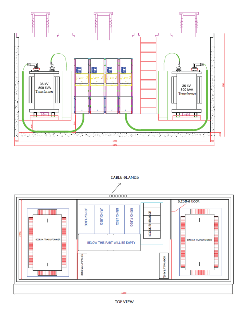 Underground Substations - HT Transformer